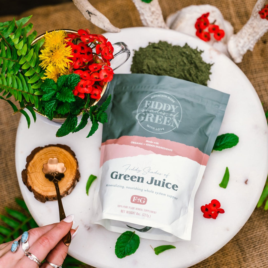 Fiddy Shades of Green Juice